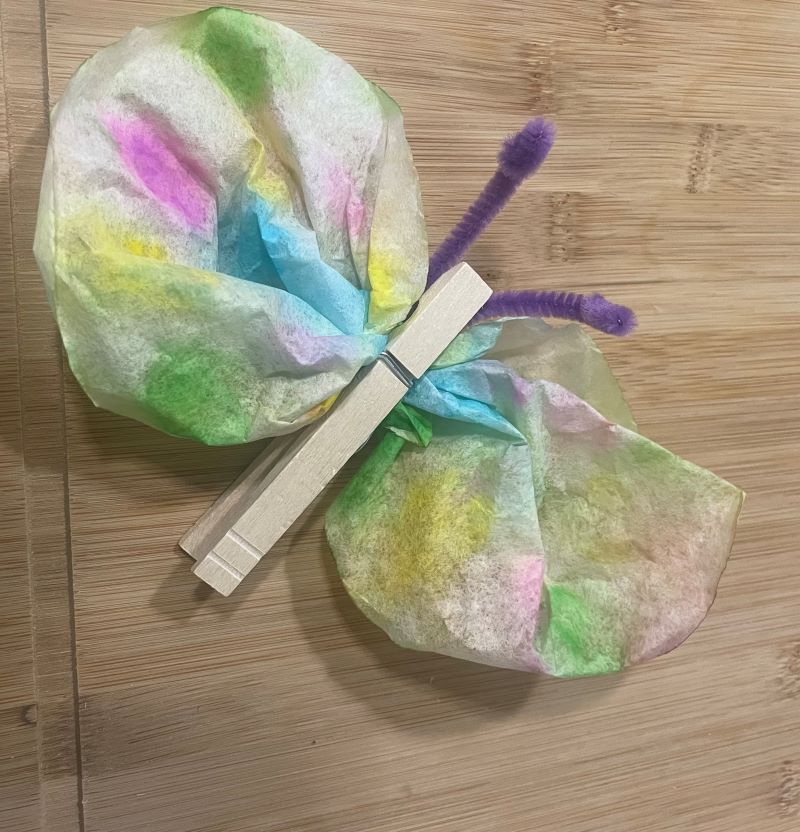 DIY Coffee Filter Butterfly Craft for Kids – The Midnight Toddler